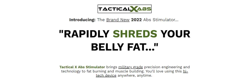 Tactical X Abs Stimulator Review 2023: Is this truly an effective fat ...