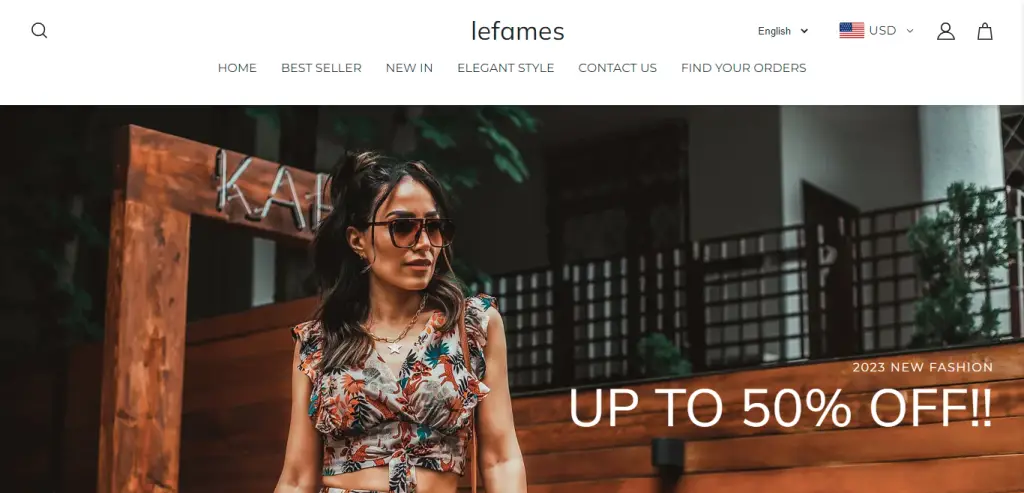 Lefames Review 2023: Genuine fashion store or pure scam? Check ...