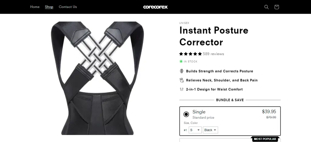 Corecorex Posture Corrector Review: Does This Back Brace Truly Work ...