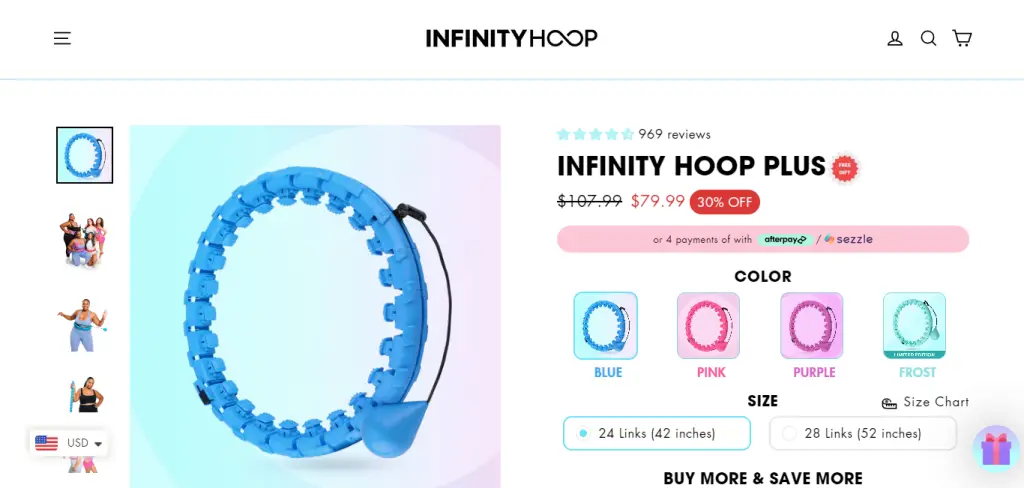 Infinity Hoop Review: How Effective Is This Weighted Hula Hoop? Check ...