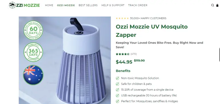 Ozzi Mozzie Review: Is This Mosquito Zapper Truly Effective? Find Out ...