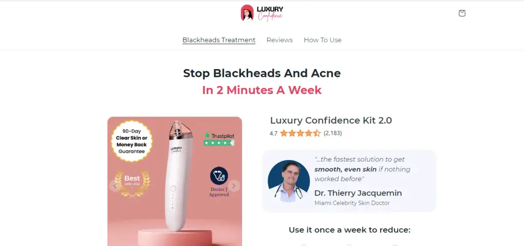 Is Luxury Confidence Blackhead Remover Truly Effective? Find Out ...