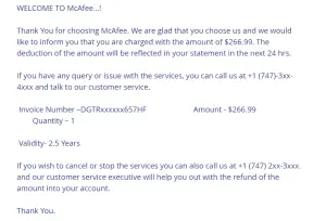 McAfee Email Scam: Beware Of This Phishing Scam! - eXploreRound